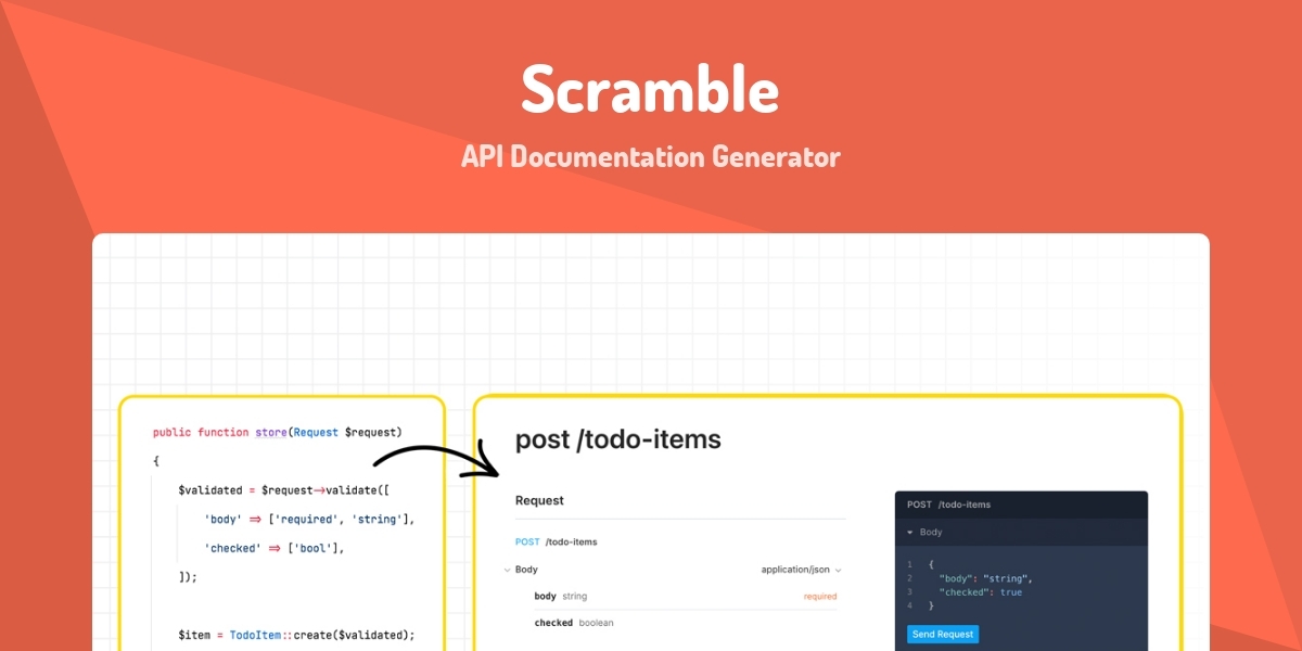 Scramble Api Documentation Generator Made With Laravel